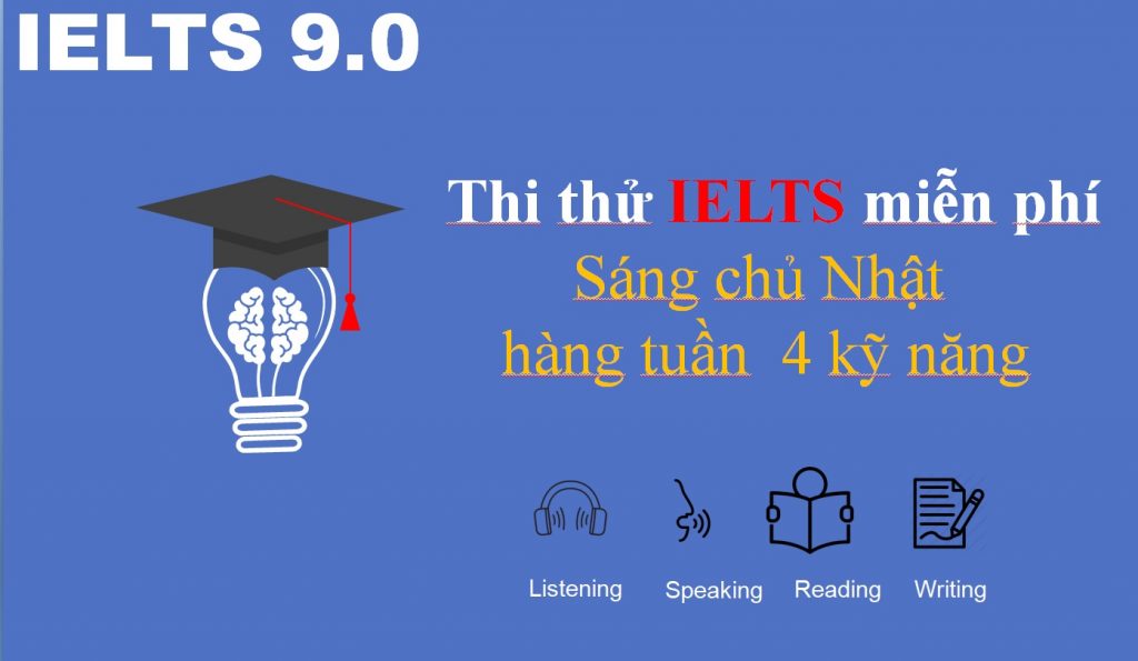Thi thử IELTS miễn phí tại IELTS 9.0
