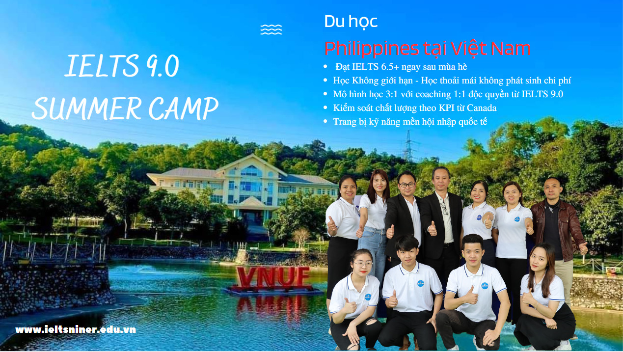 IELTS 9.0 - SUMMER CAMP - Trại hè IELTS 9.0
